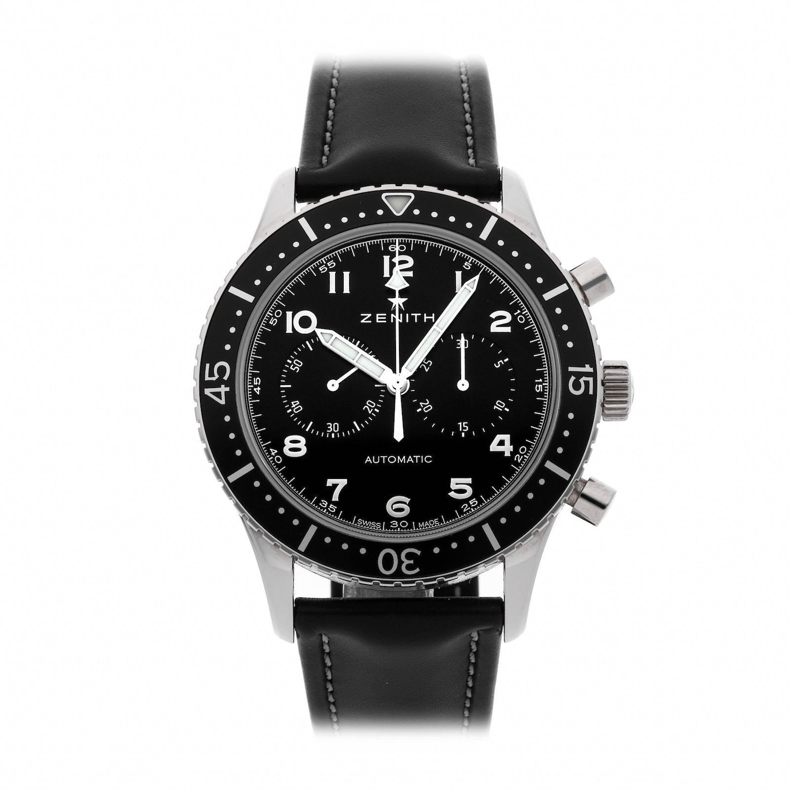 Pre-Owned Zenith Heritage Chronometre Tipo CP2 Chronograph L, Luxury ...