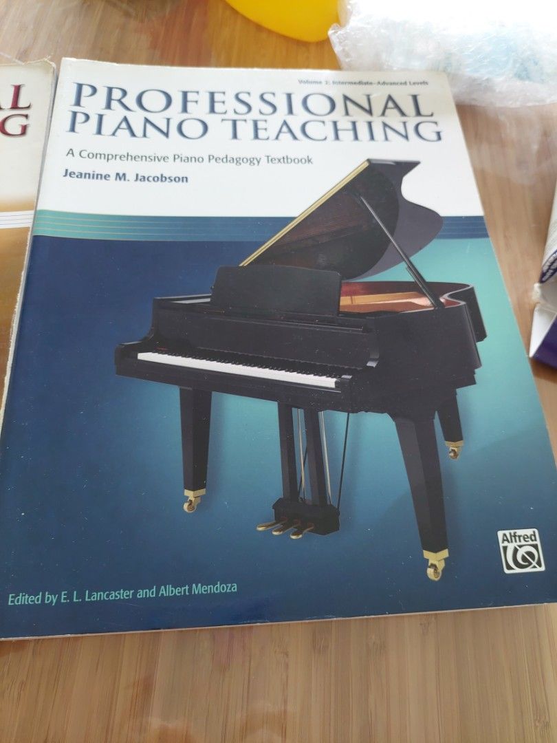Professional Piano Teaching Volume 2 by Jeanine Jacobson, Hobbies ...