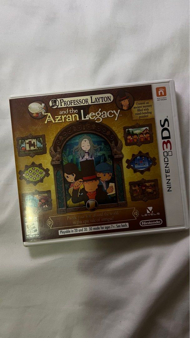 Professor Layton and the Azran Legacy - Nintendo 3DS, Video Gaming ...
