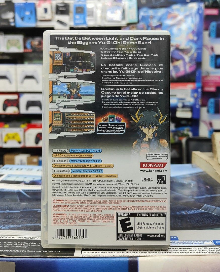 PSP Yu-Gi-Oh 5D's Tag Force 4, Video Gaming, Video Games, PlayStation ...