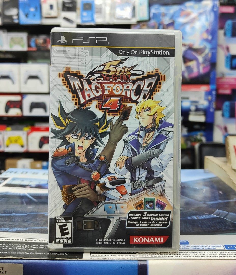 PSP Yu-Gi-Oh 5D's Tag Force 4, Video Gaming, Video Games, PlayStation ...