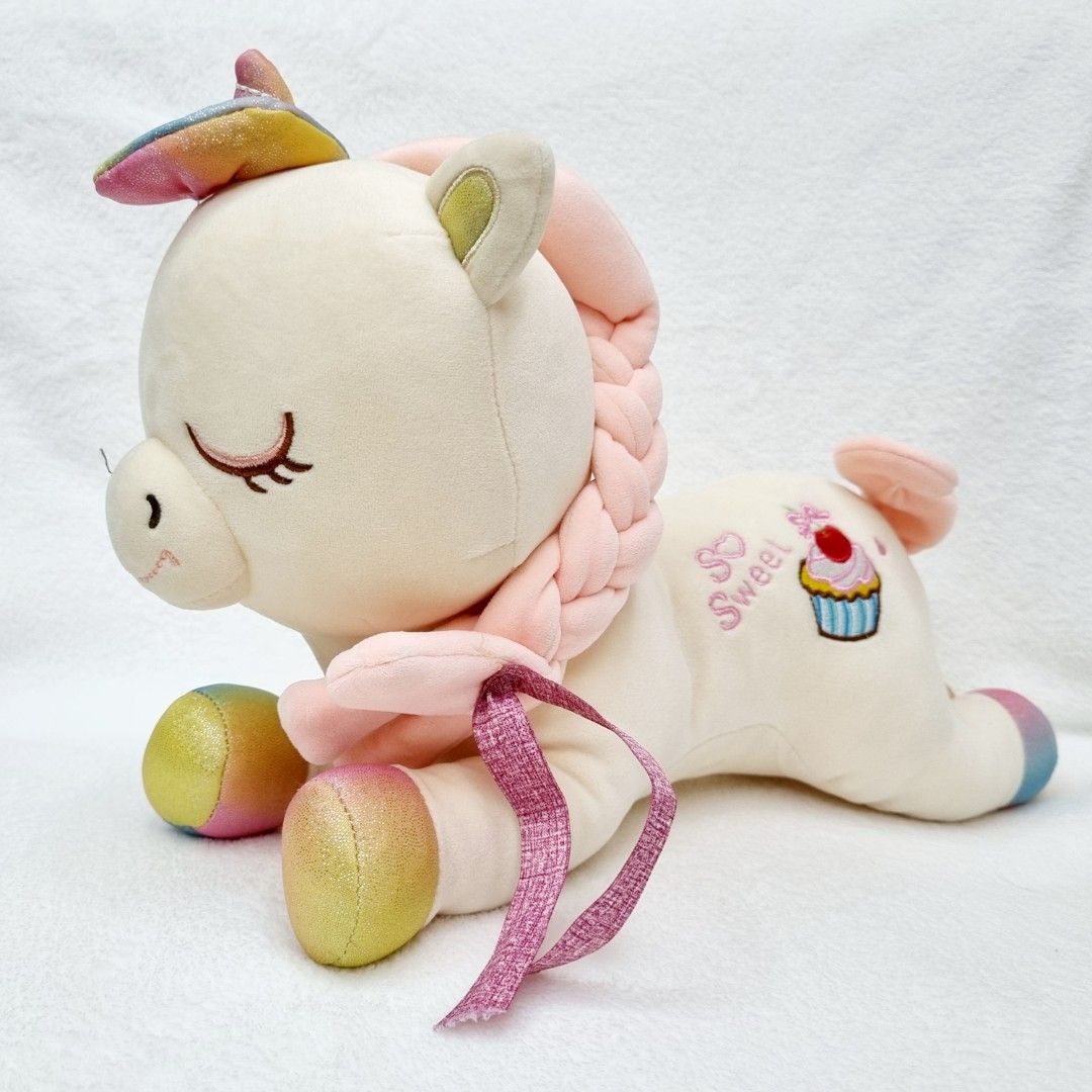 Rainbow Unicorn Plushie On Carousell