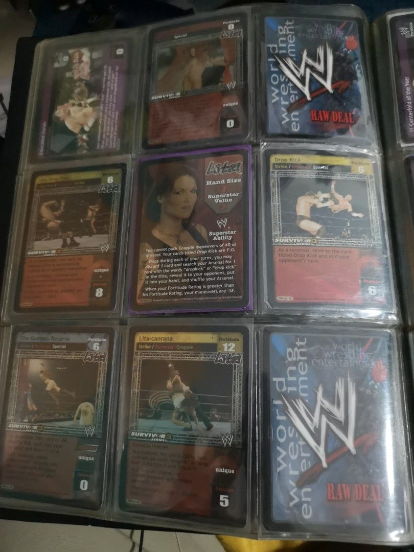 Raw Deal Cards, Hobbies & Toys, Toys & Games on Carousell