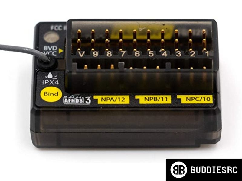 [READY STOCK!] Flysky FGr12B 2.4GHz 12CH Receiver Compatible with AFHDS ...