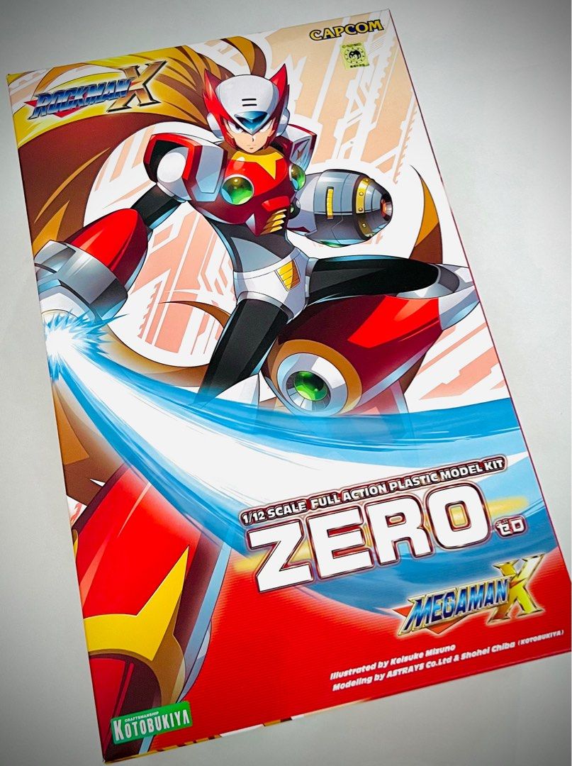 [Ready Stock] Kotobukiya 1/12 Rockman/Megaman X ZERO - Plastic Model ...