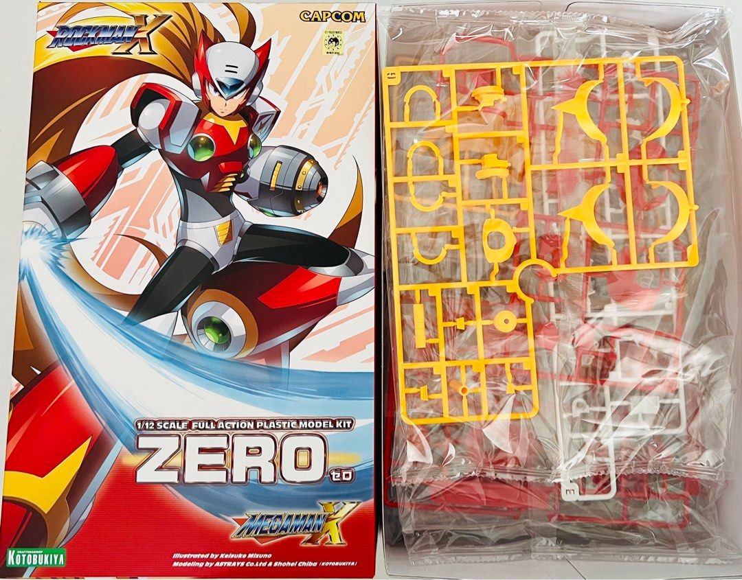 [Ready Stock] Kotobukiya 1/12 Rockman/Megaman X ZERO - Plastic Model ...