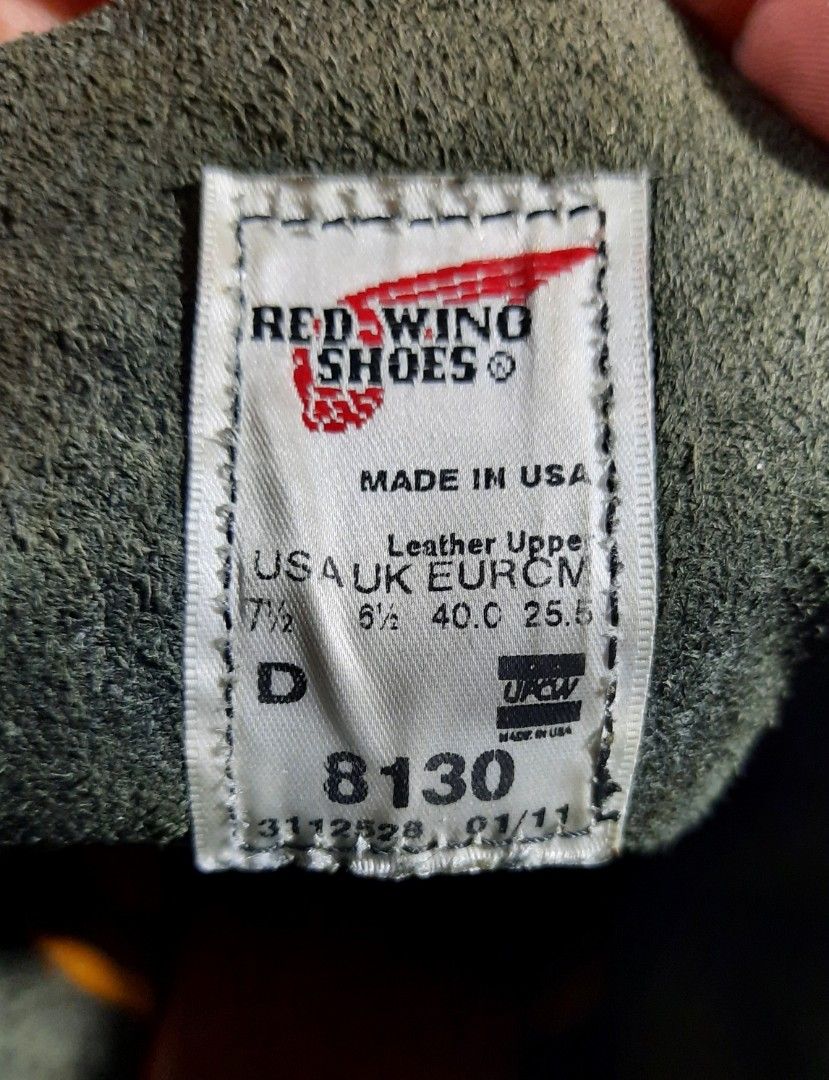 Red Wing 8130 Moc Toe Redwing, Men's Fashion, Footwear, Boots on Carousell