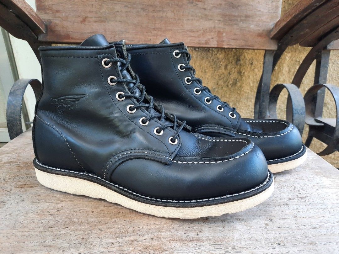 Red Wing 8130 Moc Toe Redwing, Men's Fashion, Footwear, Boots on Carousell