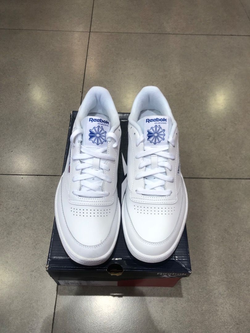 REEBOK CLUB C 85, Fesyen Pria, Sepatu , Lainnya di Carousell