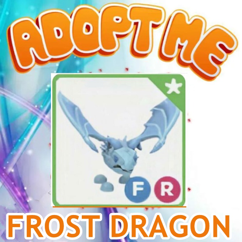 Roblox Adopt Me Pet Frost Dragon, Video Gaming, Gaming Accessories, In ...
