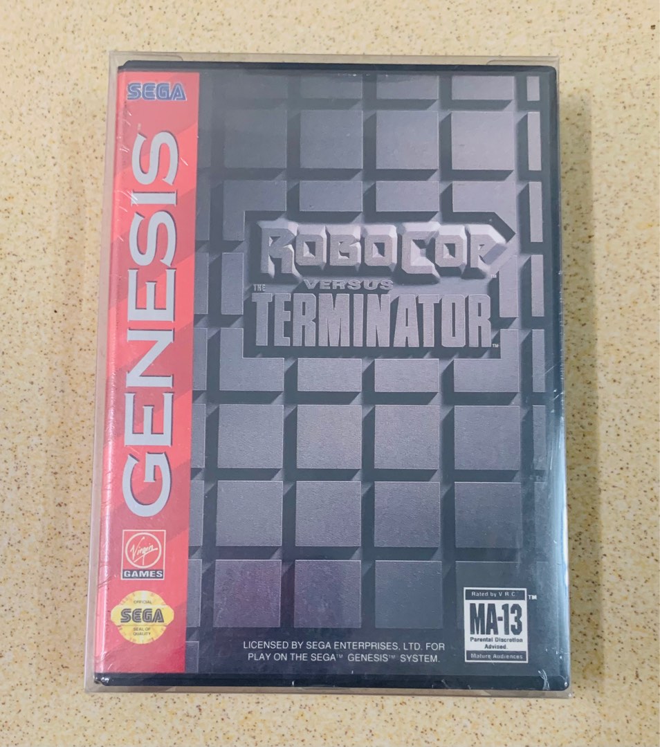 Robocop Vs The Terminator Sega Genesis, Video Gaming, Video Games ...