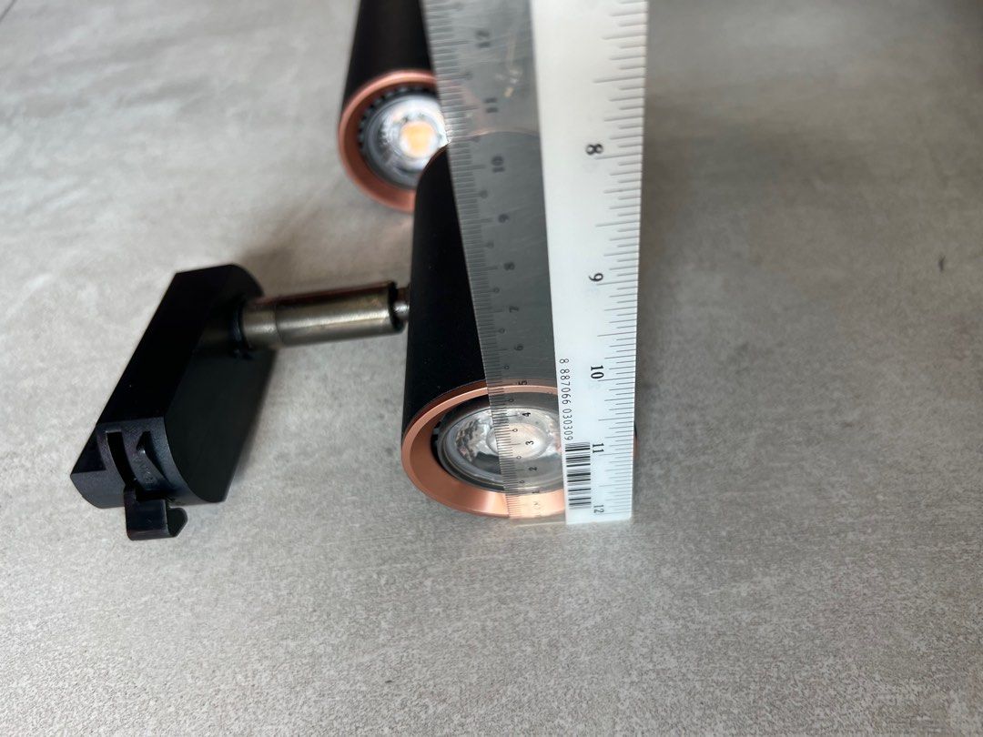 Rose gold Track light, Furniture & Home Living, Lighting & Fans ...