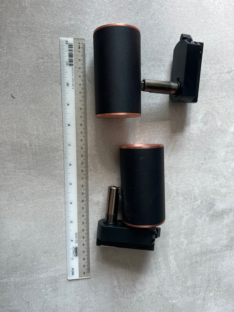 Rose gold Track light, Furniture & Home Living, Lighting & Fans ...