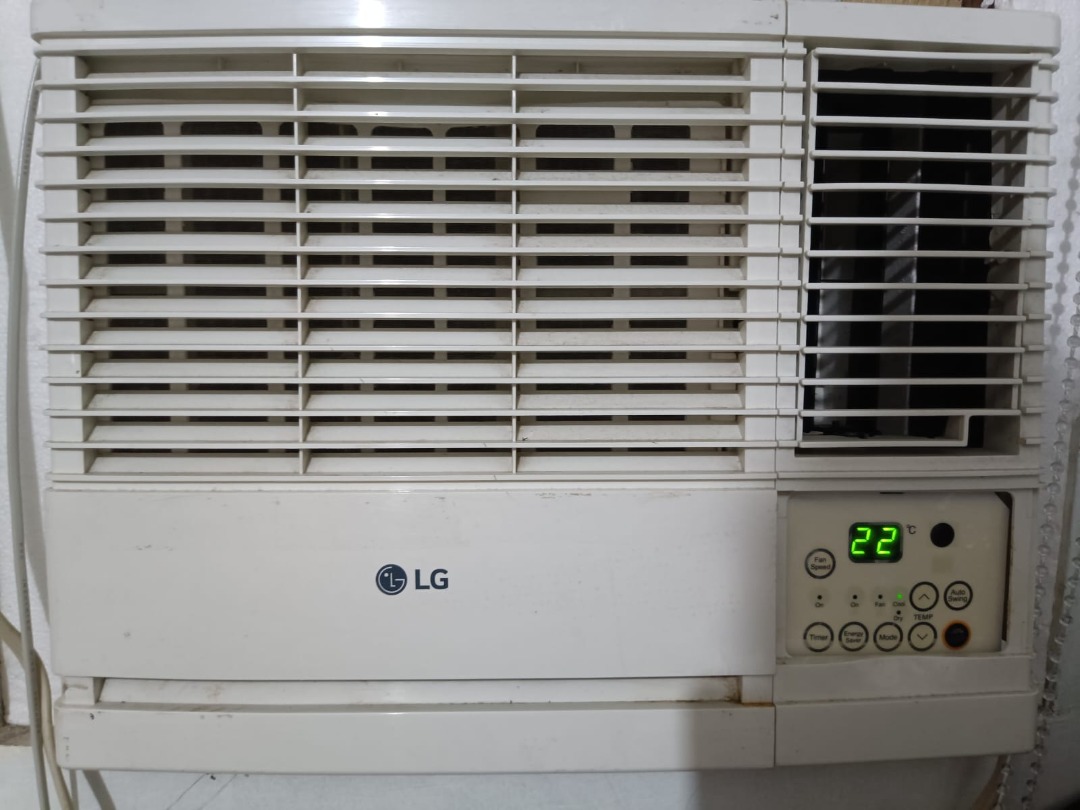 RUSH SALE! LG LA100RC 1.0 HP WINDOW TYPE AIRCON (2nd hand), TV & Home ...
