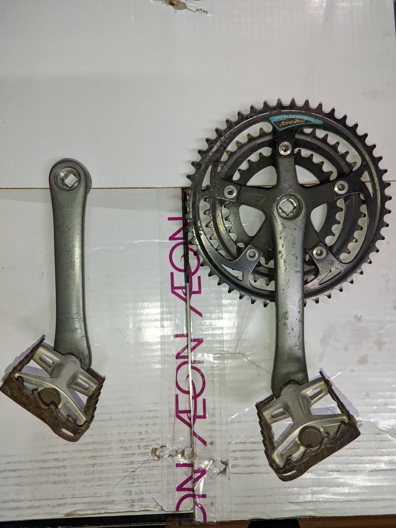 Sakae crankset, Sports Equipment, Bicycles & Parts, Bicycles on Carousell