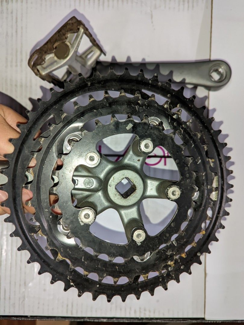 Sakae crankset, Sports Equipment, Bicycles & Parts, Bicycles on Carousell