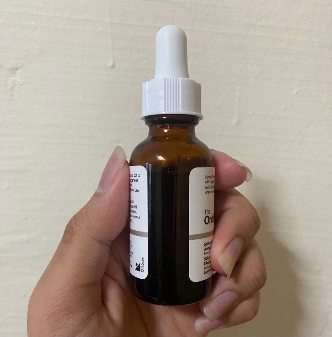 Salicylic Acid 2% Anhydrous Solution (The Ordinary), Beauty & Personal ...