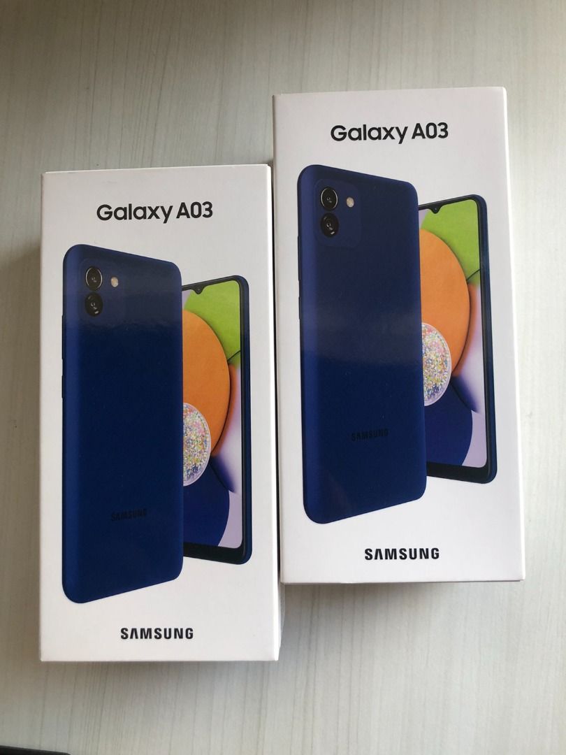 Samsung Galaxy A03 Blue 128GB/4GB, Mobile Phones & Gadgets, Mobile ...
