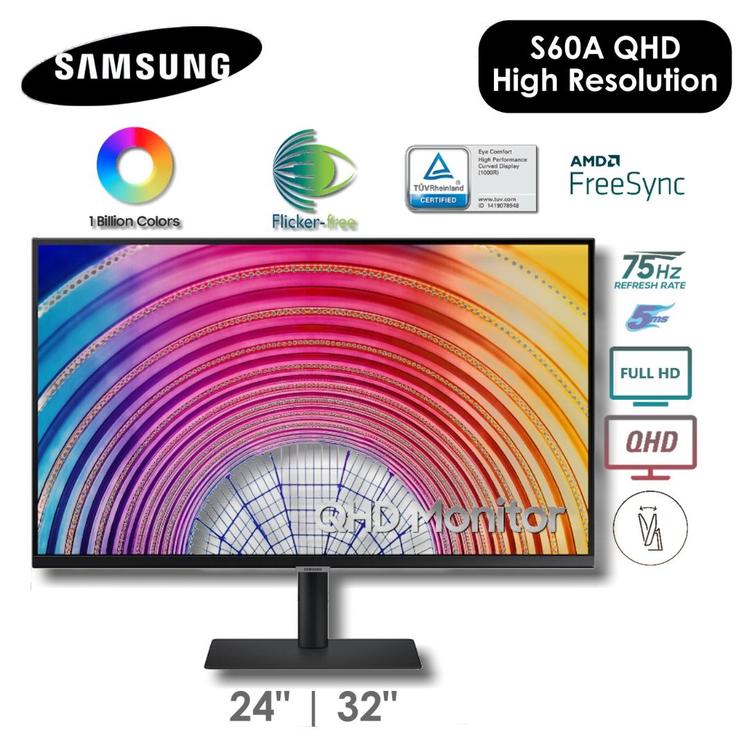 SAMSUNG HIGH RESOLUTION Monitors 4K Display UHD PC Screens (Choose your ...
