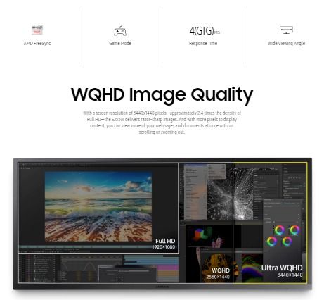 SAMSUNG HIGH RESOLUTION Monitors 4K Display UHD PC Screens (Choose your ...