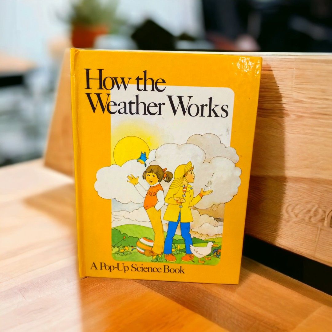Science pop up book: how the weather works vintage 1984 on Carousell