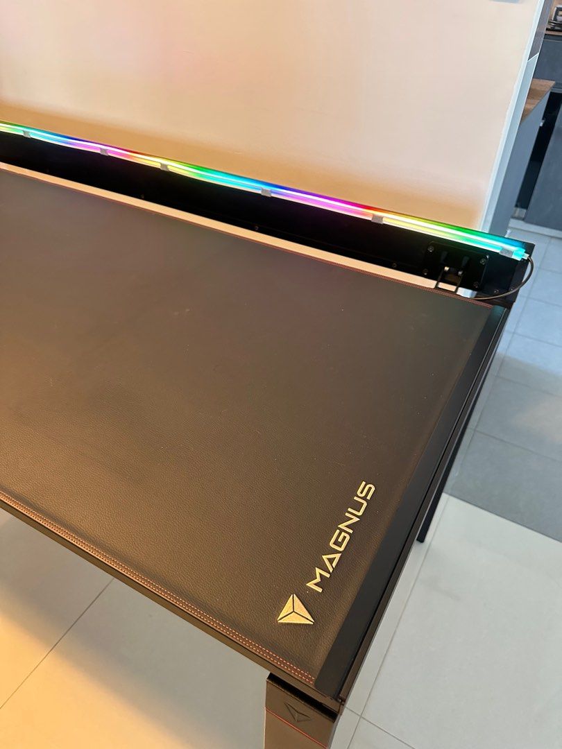 Secret Lab Desk - Signature Stealth & RGB Strip, Furniture & Home ...