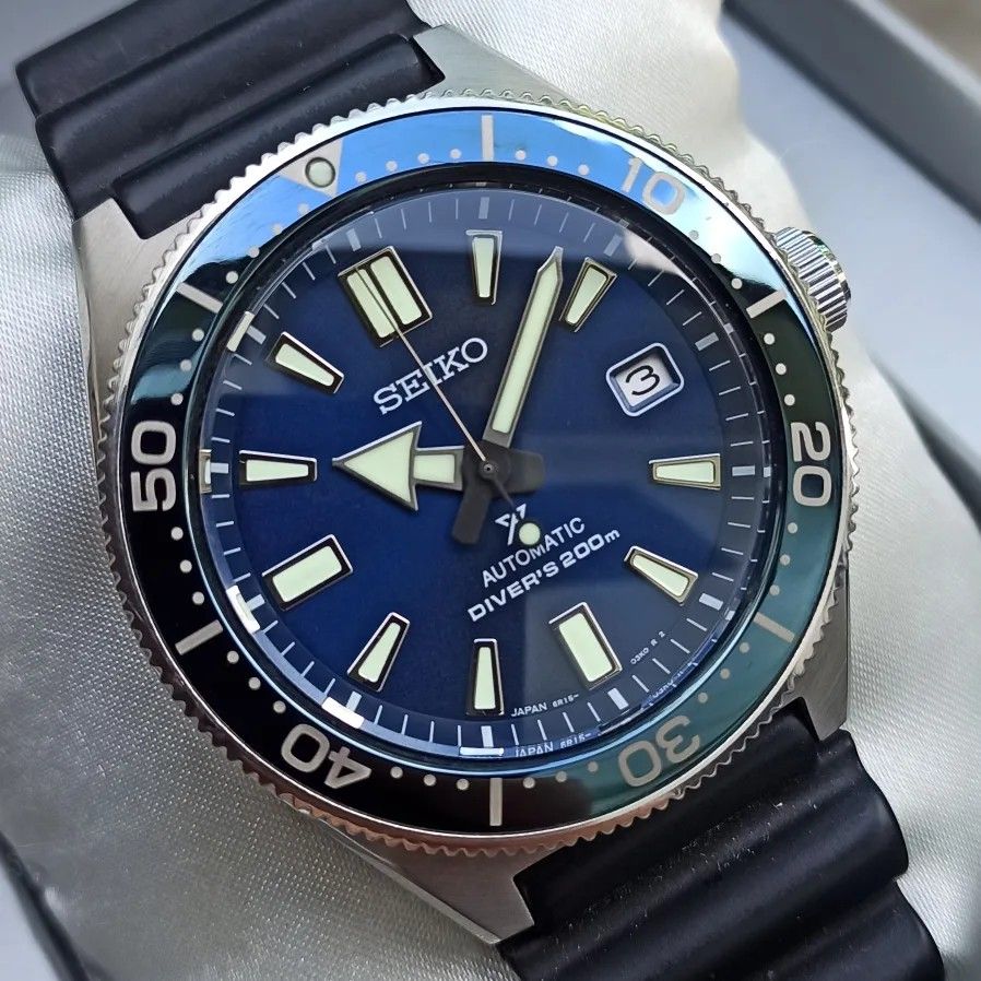 Seiko Blue - 62mas Reimagined SPB053 / SPB053J1 - Divers Watch, Men's ...