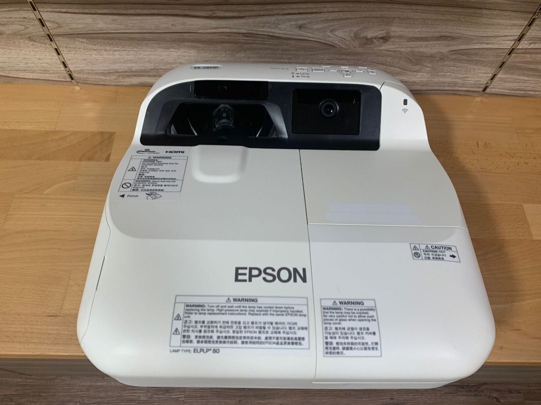 Selling USED Epson EB-585Wi Short-throw Projector, TV & Home Appliances ...