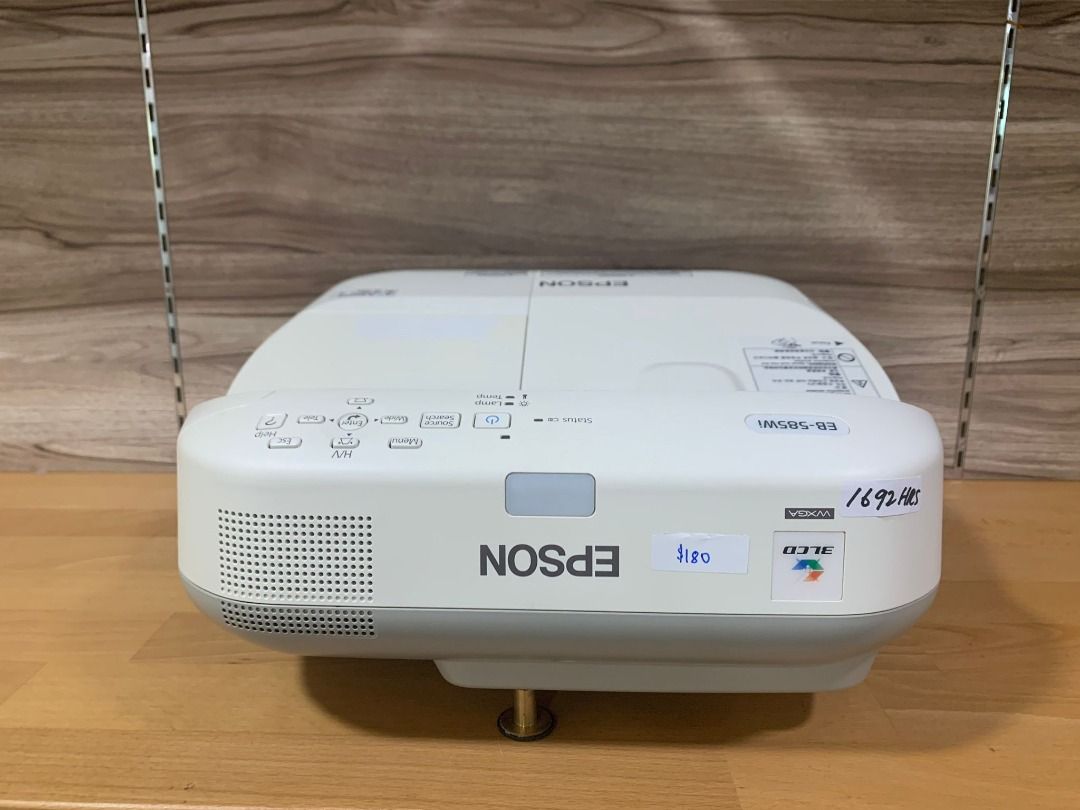 Selling USED Epson EB-585Wi Short-throw Projector, TV & Home Appliances ...