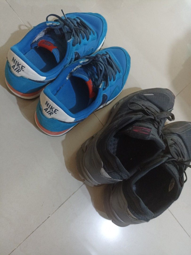 Sepatu nike dan 910 nineteen, Fesyen Pria, Sepatu , Sneakers di Carousell