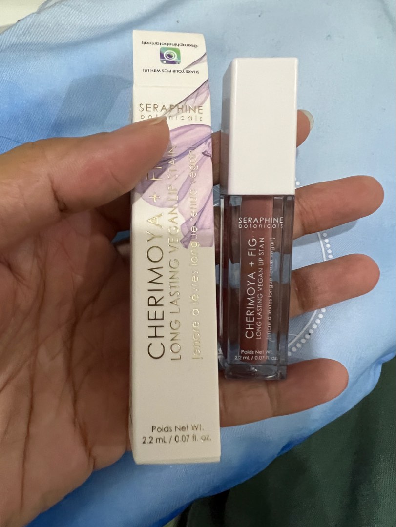 Seraphine botanicals Cherimoya + Fig - Long Lasting Vegan Lip Stain ...