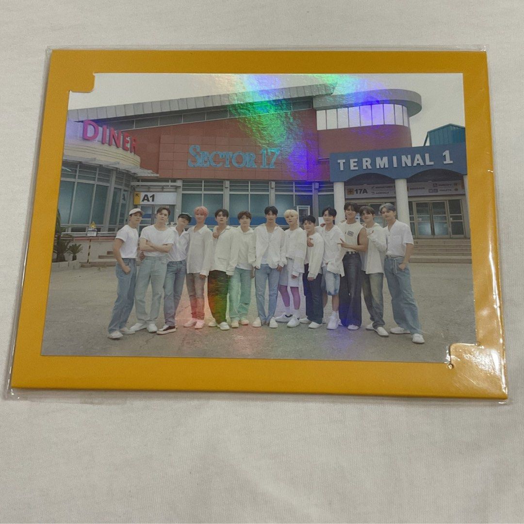 seventeen svt sector 17 s17 weverse compact ver pob benefit photo frame ...