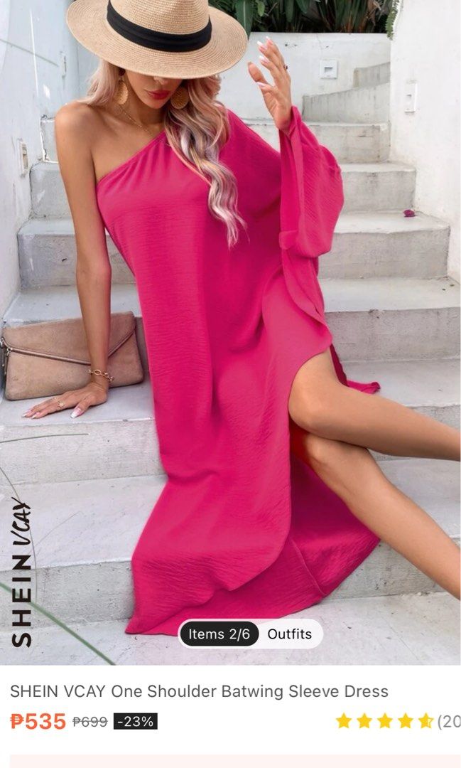 Shein one sided dress, Women's Fashion, Dresses & Sets, Dresses on ...