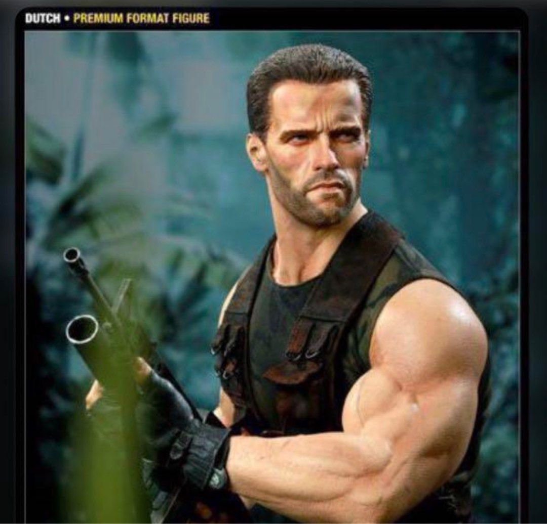 Sideshow predator Dutch premium format 1/4 scale exclusive, Hobbies ...