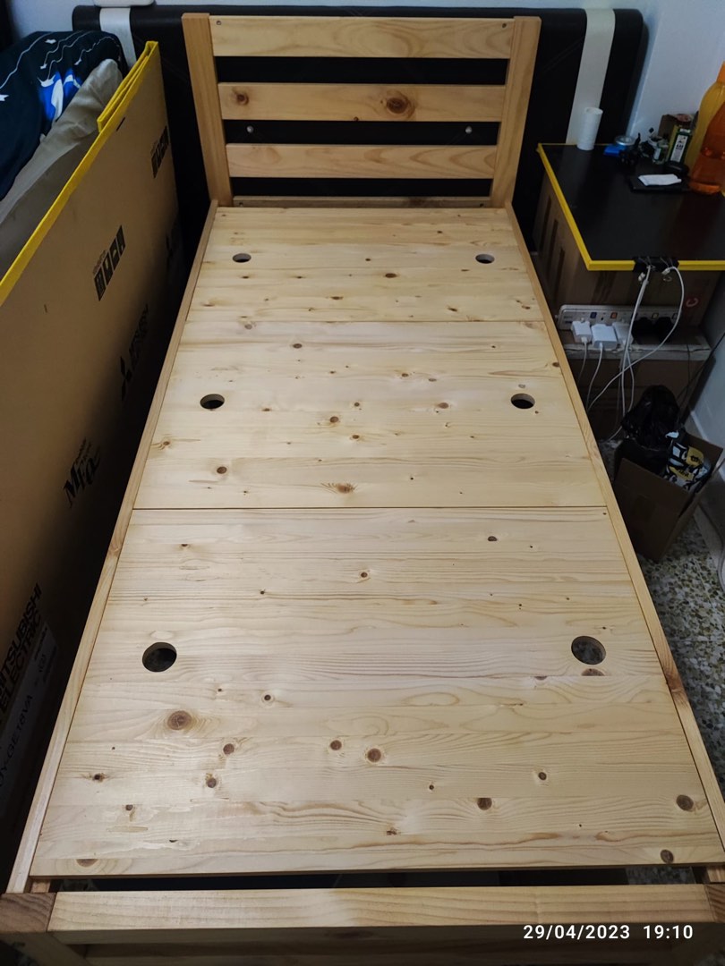 Sea Horse - Pinewood (Single) Bed Frame and 8 inch Bed ($100 each ...