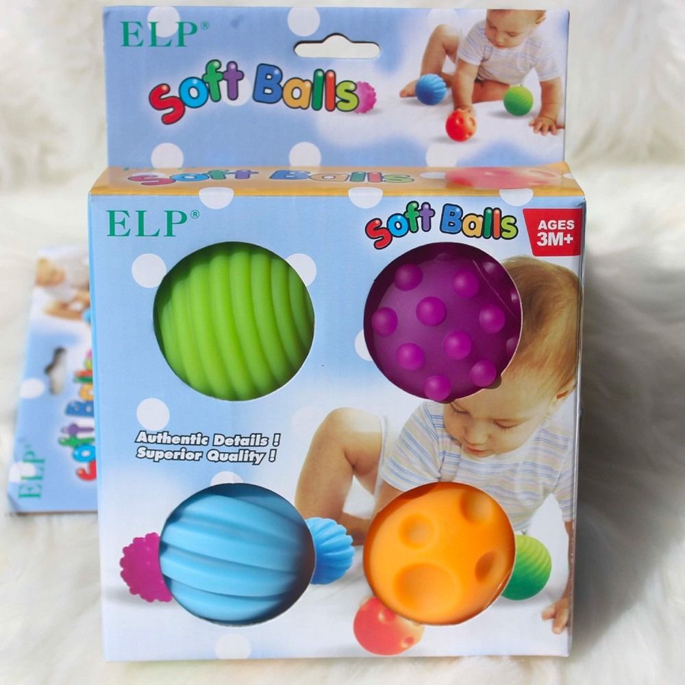 Soft Touch Ball Souding and Colorful, Babies & Kids, Infant Playtime on ...