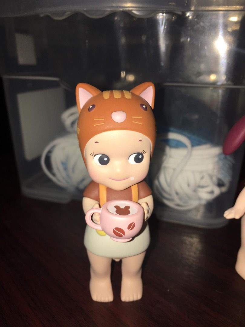 Sonny Angel Barista Cat, Hobbies & Toys, Toys & Games on Carousell