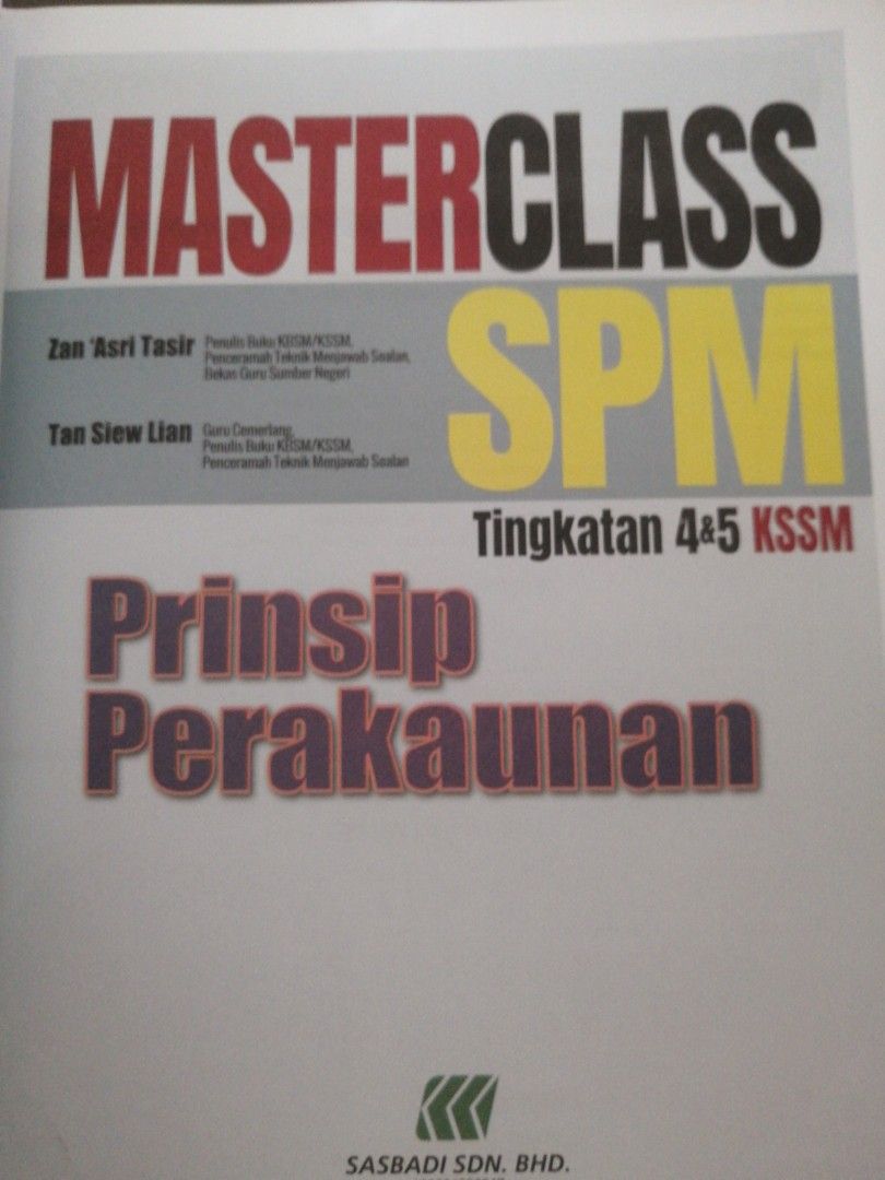 SPM Prinsip Perakaunan, Hobbies & Toys, Books & Magazines, Assessment ...
