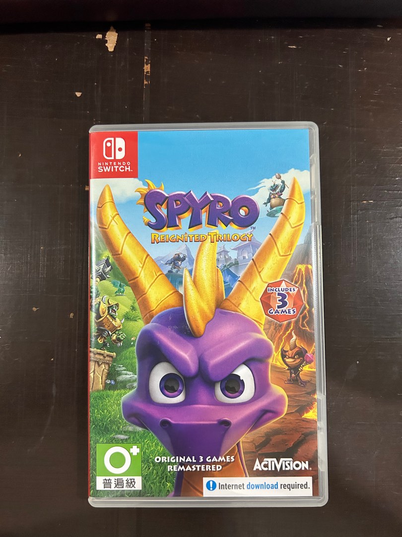Spyro Reignited Trilogy- Nintendo Switch, Video Gaming, Video Games, Nintendo on Carousell