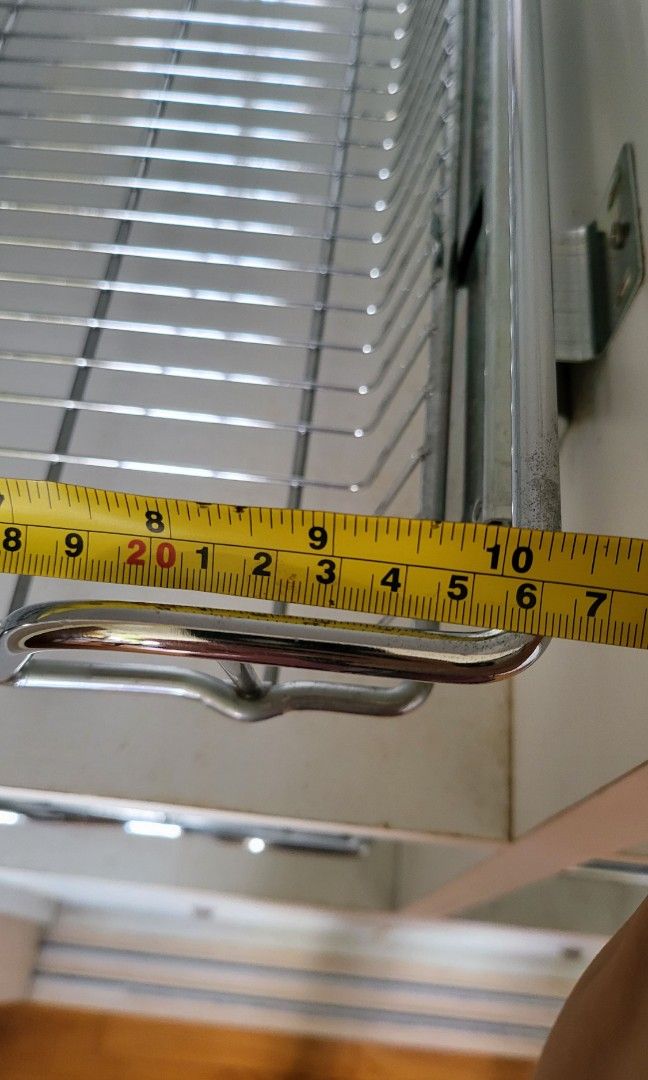 Stainless steel tray drawer and track set, Furniture & Home Living ...