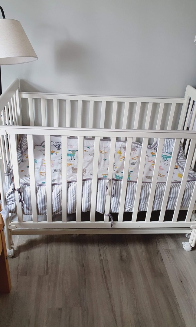 Steady Baby Cot for sale- Happy Cot 5 in 1 convertible baby cot, Babies ...