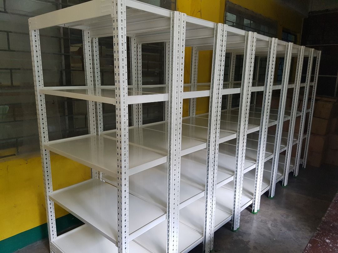 Steel rack heavy duty commercial office display original powder coated ...