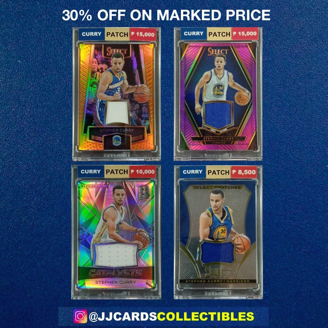 Stephen Curry Select Spectra Patch NBA Cards in Magnetic Case - 30% Off ...