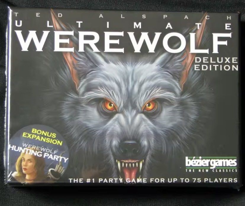 Surprise All New Upgrade Ultimate Werewolf Deluxe Edition Wolfpack&Hunting Party Bonus Game ...