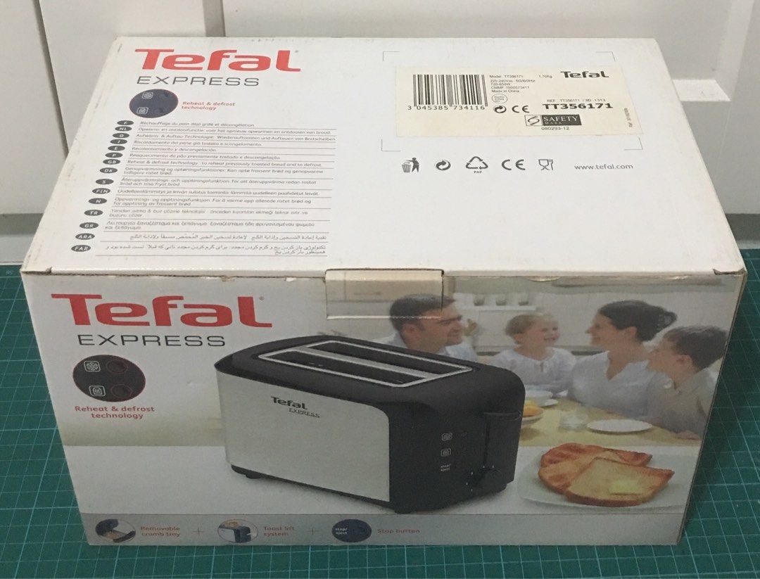 TEFAL Bread Toaster TT356171, TV & Home Appliances, Kitchen Appliances ...