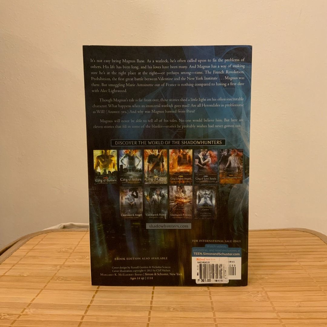 The Bane Chronicles, Tales from the Shadowhunter Academy, Ghosts of the ...