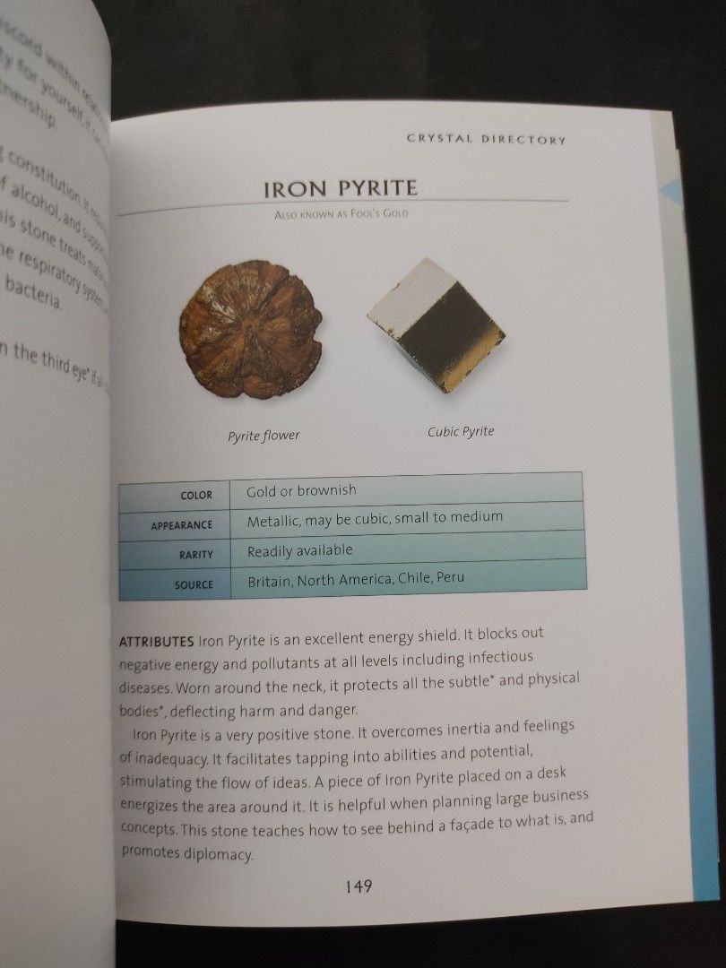 The Crystal Bible; A Definitive Guide to Crystals, Hobbies & Toys ...