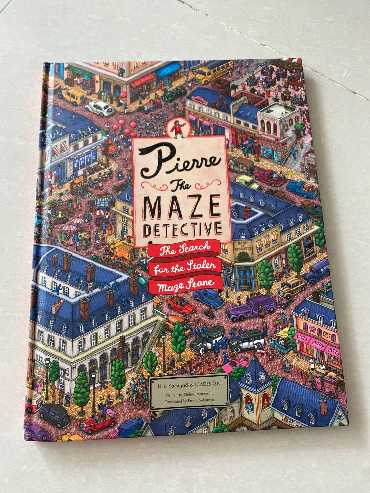 The maze detective, 興趣及遊戲, 書本 & 文具, 書本及雜誌 - 旅遊書 - Carousell