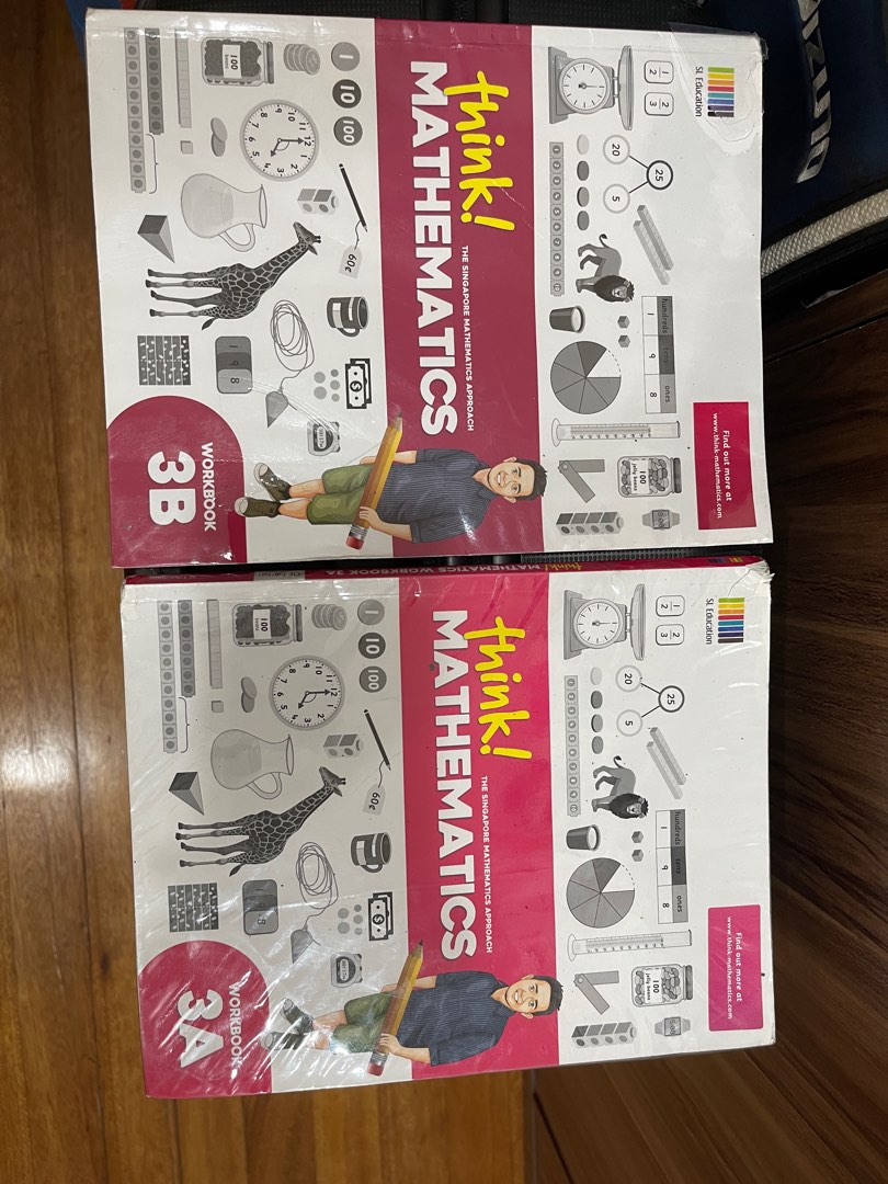 Think!mathematics 3a 3b, Hobbies & Toys, Books & Magazines, Textbooks ...