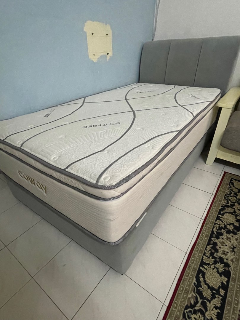 katil dan tilam coway super single with bedframe untuk dijual atau swap ...